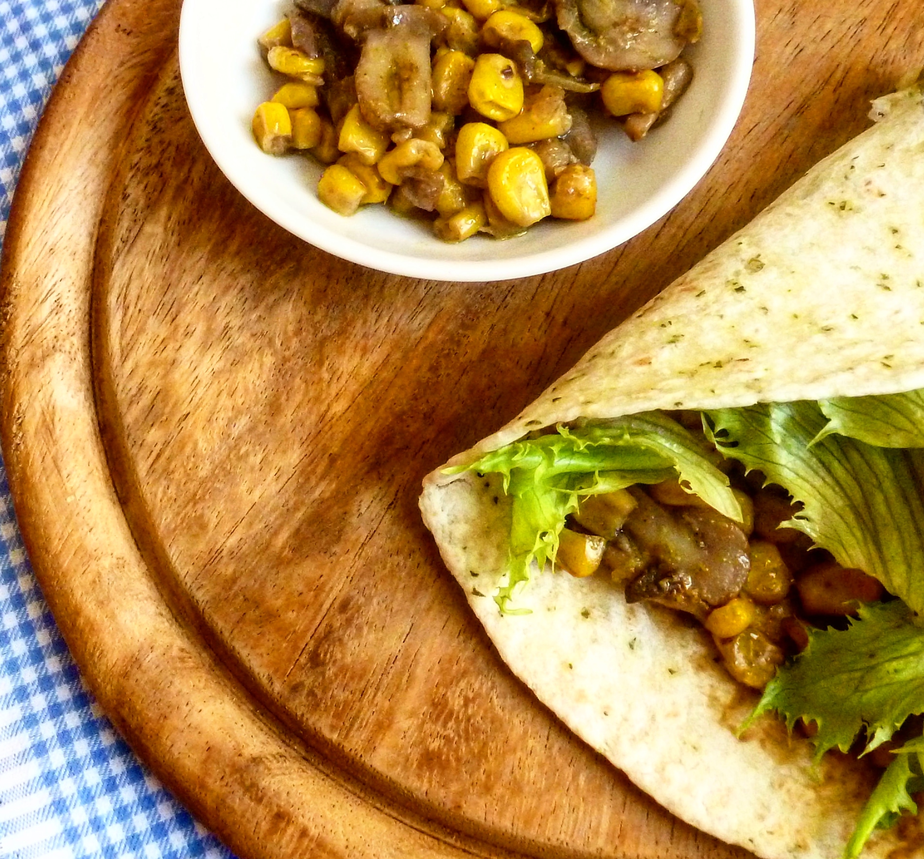 Easy Veggie Filling For Wraps - Foodwini